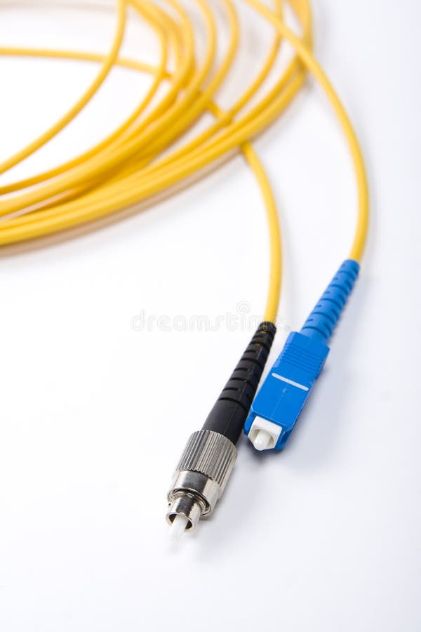 Twisted fiber optic stock photo. Image of mode, digital - 19363294