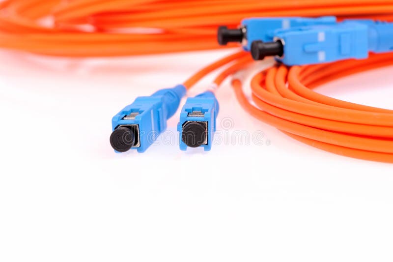 Fibre Optic Network Cables stock image. Image of firewall - 40046757
