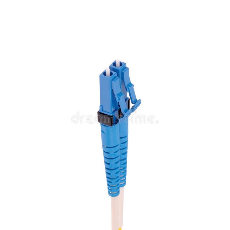 Fibre Optic Network Cables stock image. Image of connectors - 40046799