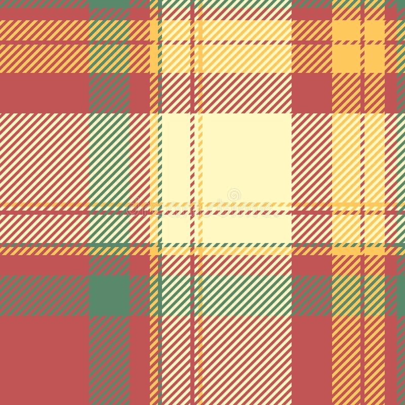 Fibre Tartan Background Texture, Stylish Textile Vector Seamless. Micro ...