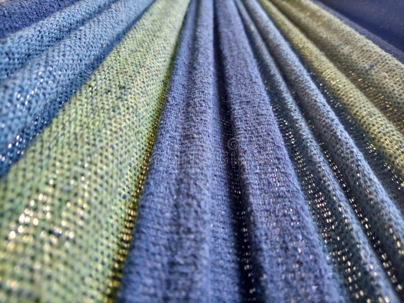 Fibrous Fabrics with Color Combinations Stock Photo - Image of ...