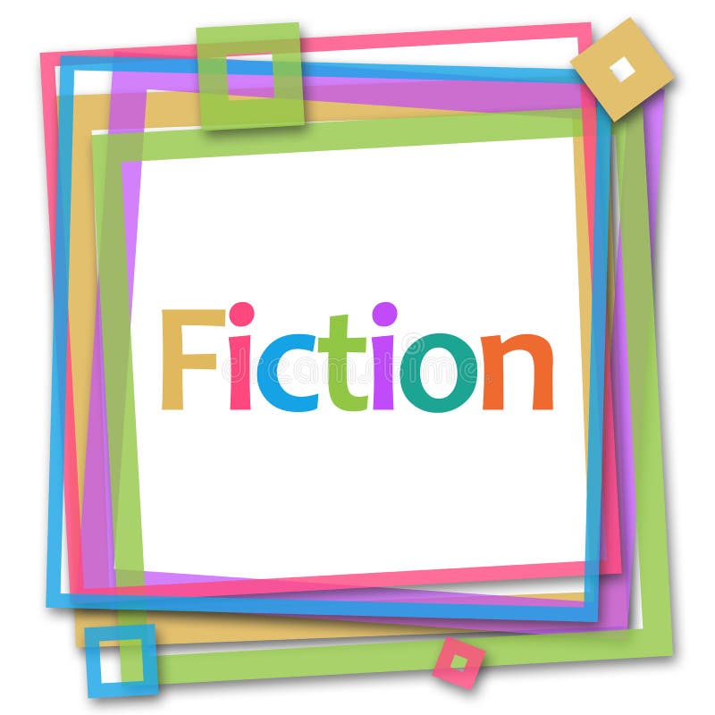 Fiction Colorful Frame stock illustration. Illustration of idea - 94110767