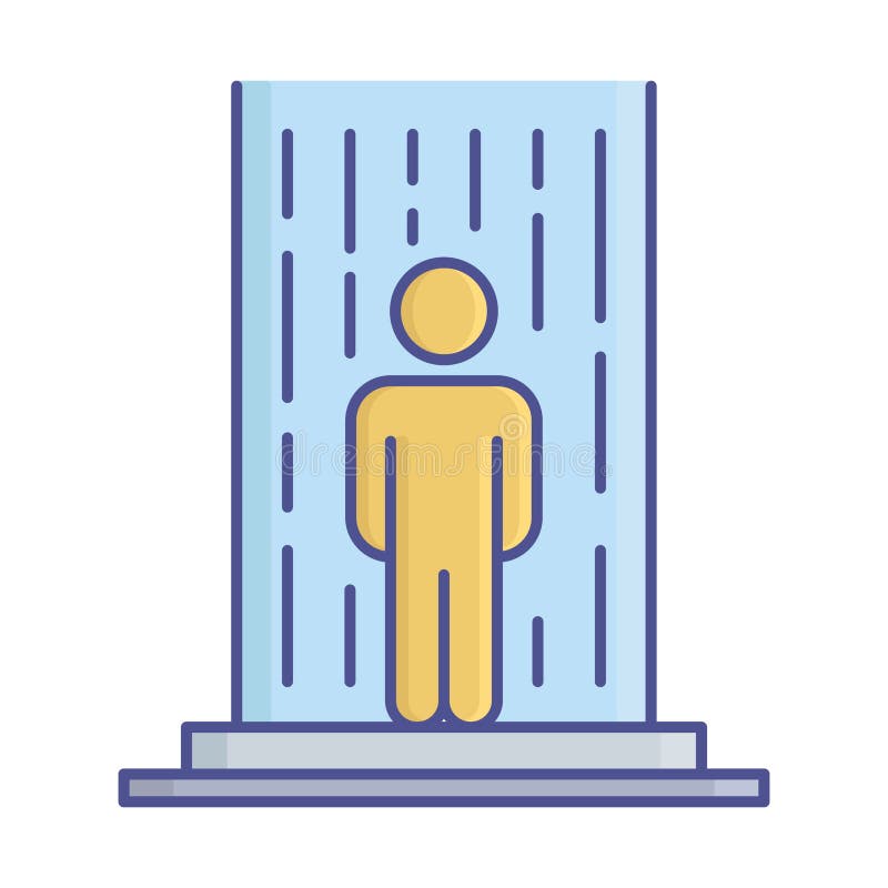 Fiction Outline with Color Fill Inside Vector Icon Which Can Easily ...