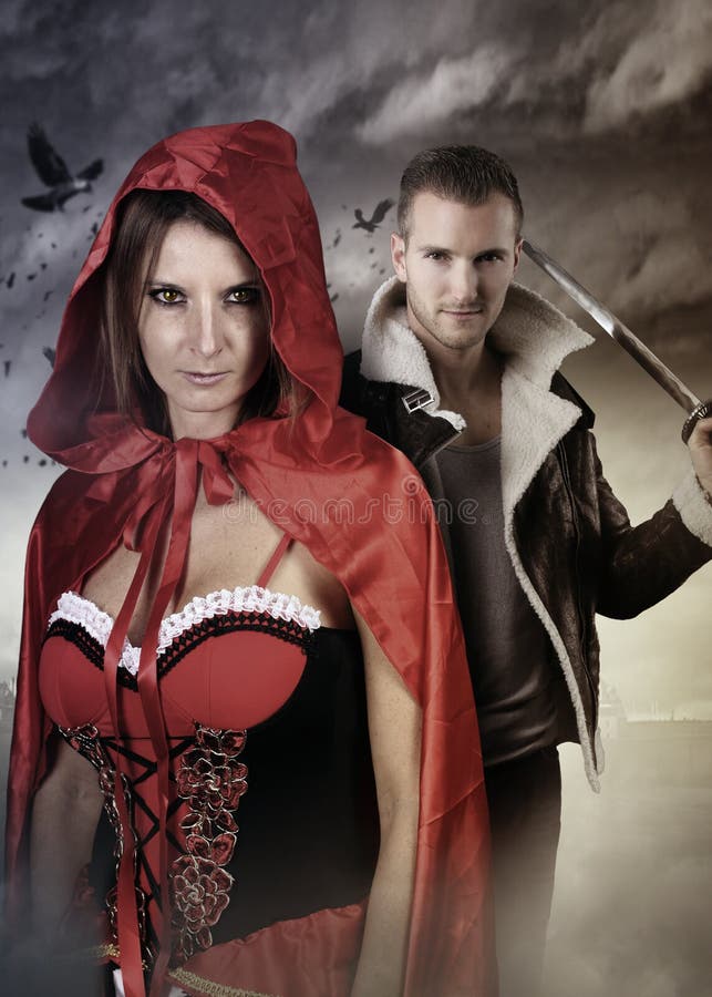 Fictional Characters Two Fantasy Posing Stock Photos - Free & Royalty ...