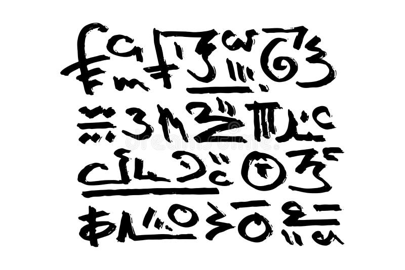 Curse Symbols Stock Illustrations – 91 Curse Symbols Stock ...