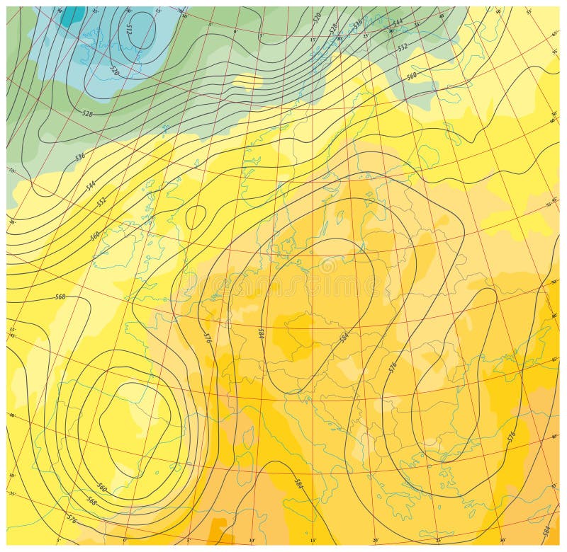 Temperature Contour Map Stock Illustrations – 1,619 Temperature Contour ...
