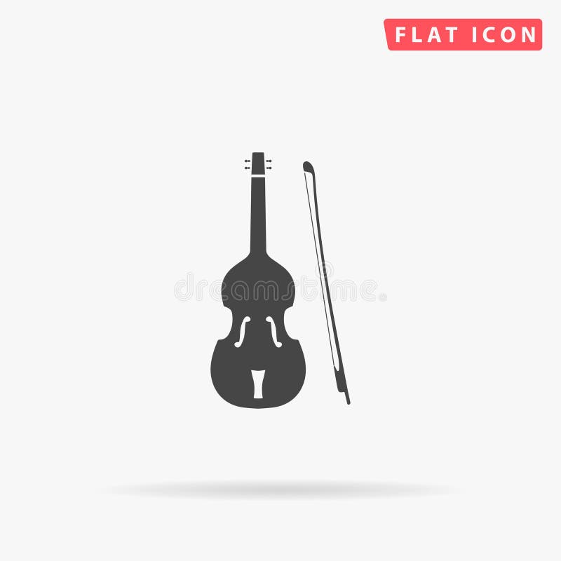 Fiddle Sign Emoji Icon Illustration. Violin Instrument Musical Vector ...