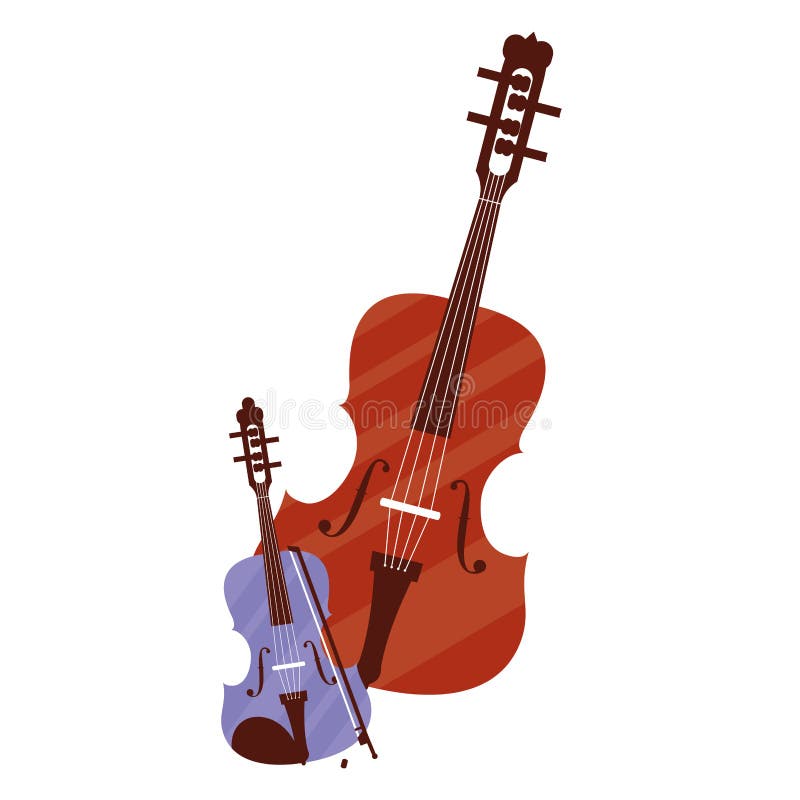 Fiddle Instrument Musical Icon Stock Vector - Illustration of design ...