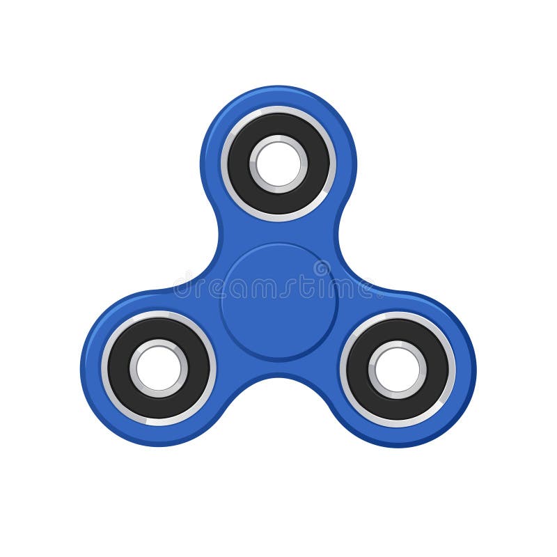 Fidget finger spinner stock vector. Illustration of fidget - 94252084