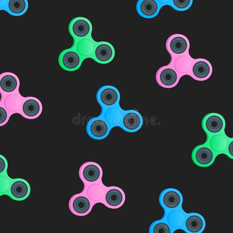 Fidget Spinner Background. Background of Colorful Hand Spinners Stock ...