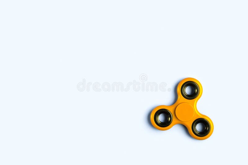 Fidget Spinner Background Template with Copy Space. Stock Photo - Image ...