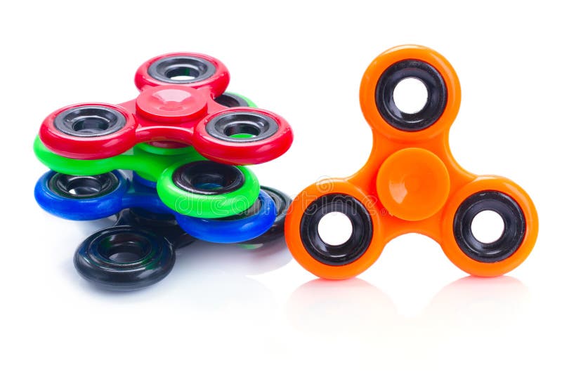 Fidget Spinner, Popular Relaxing Toy, Generic Design Stock Photo ...