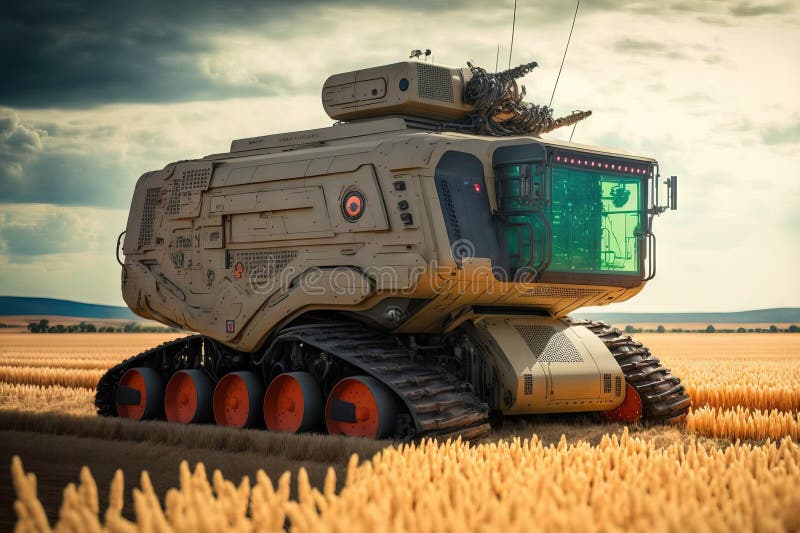 On Field Autonomous Harvester Agricultures Transition To Digital ...