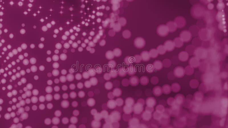 Field of Blurred Tiny White Particles on a Colorful Field Background ...