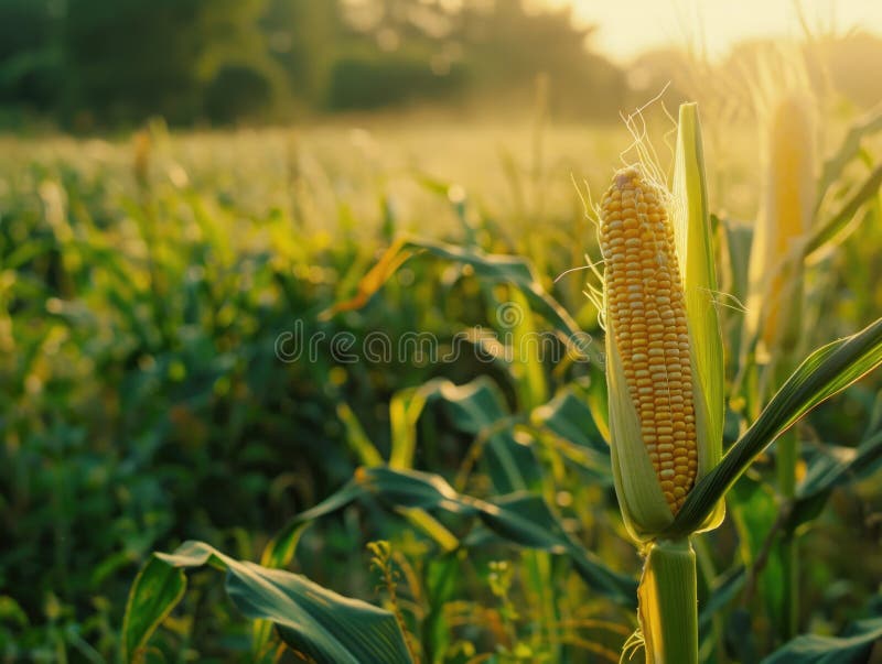 Field Corn Cob stock photo. Image of corn, landscape - 377260840