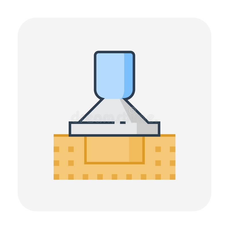 Field Density Test, Geotechnical Engineering Vector Icon Stock Vector ...