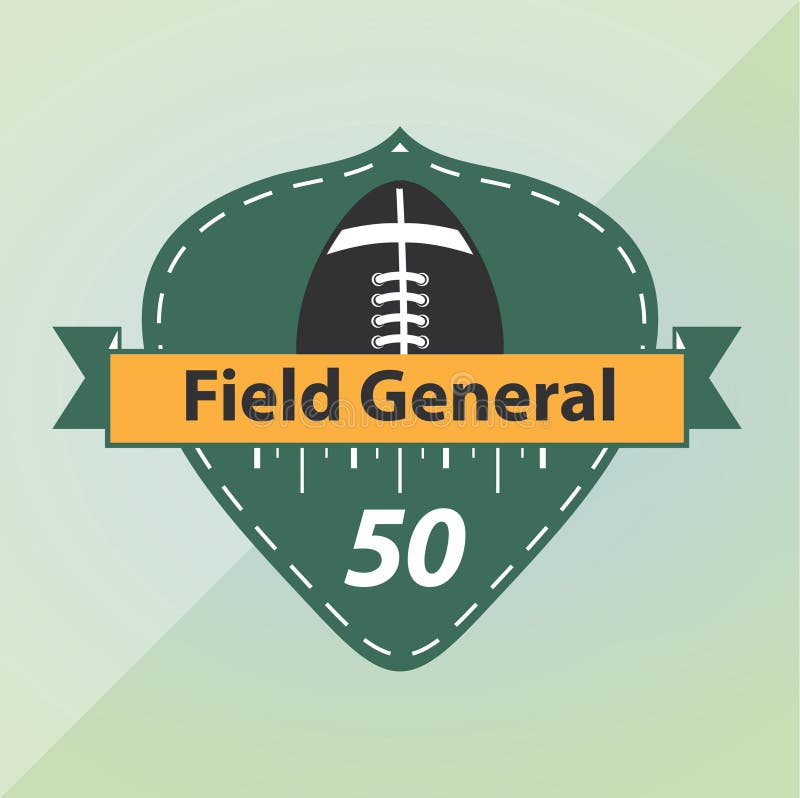 Field General Label. Vector Illustration Decorative Design Stock Vector ...