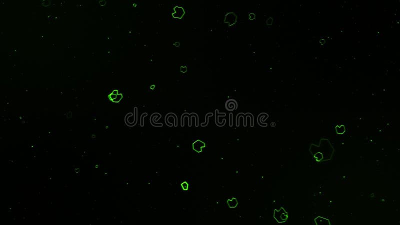 Field of Green Asteroids Arcade Style - Loop Animation Gaming ...
