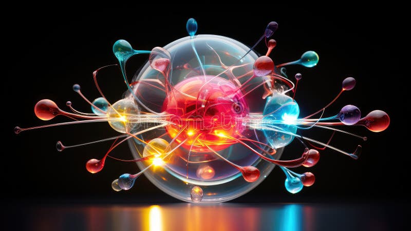 Electrons Align Stock Illustrations – 7 Electrons Align Stock ...