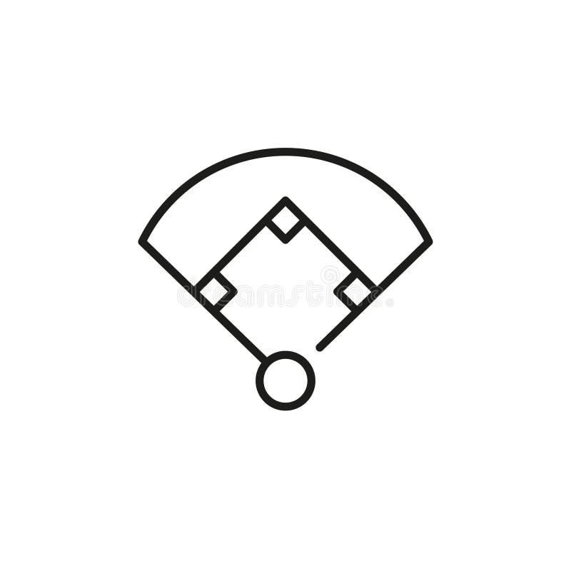 Field icon stock illustration. Illustration of vector - 372283161