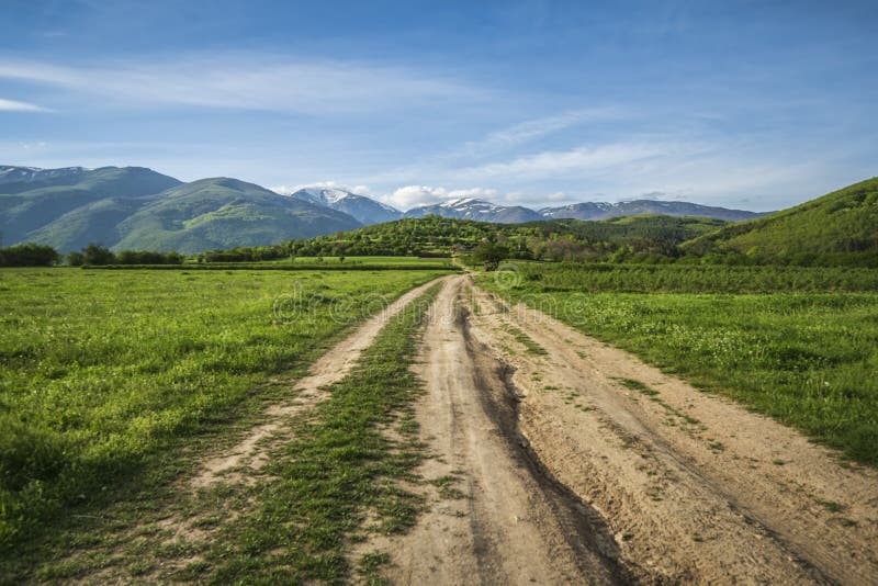 Field in Kalofer stock photo. Image of field, historical - 239297050