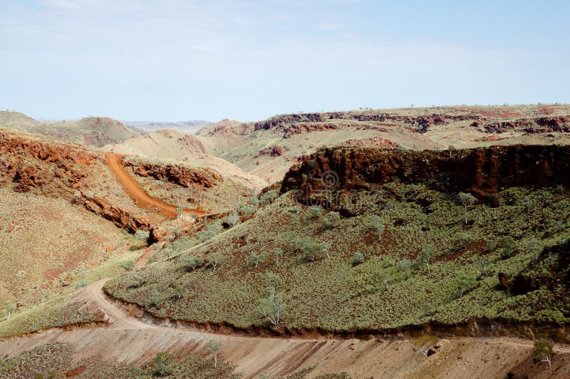 Field for Mining Exploration - Pilbara - Australia Stock Image - Image ...