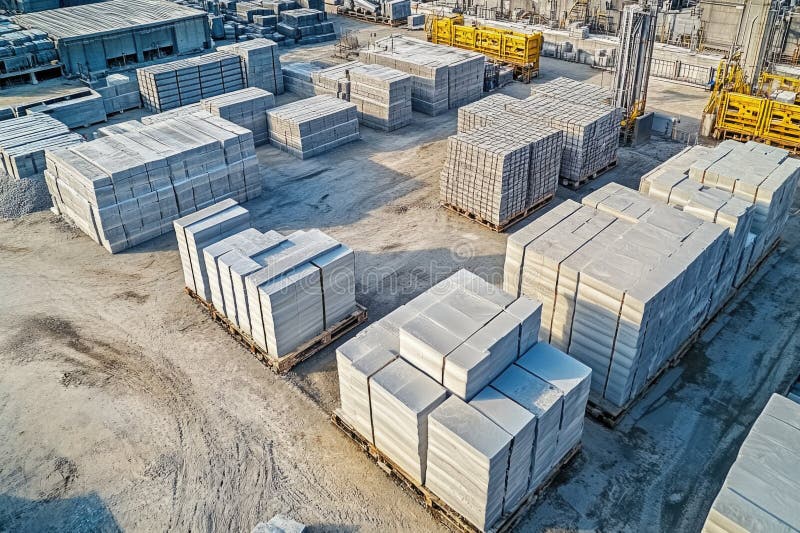A Field with Multiple White Boxes Placed on the Ground Stock Image ...
