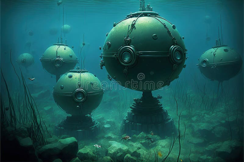 Field Mine Underwater Stock Illustrations – 13 Field Mine Underwater ...