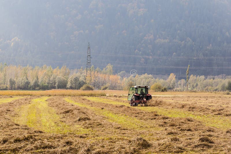 Field plowing stock photo. Image of machine, harvest - 62870342
