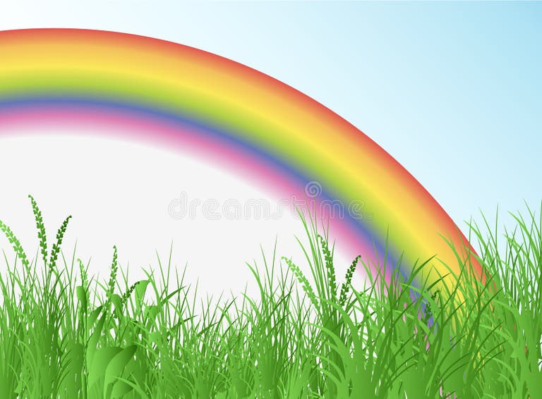 Rainbow Field Summer Stock Illustrations – 6,937 Rainbow Field Summer ...