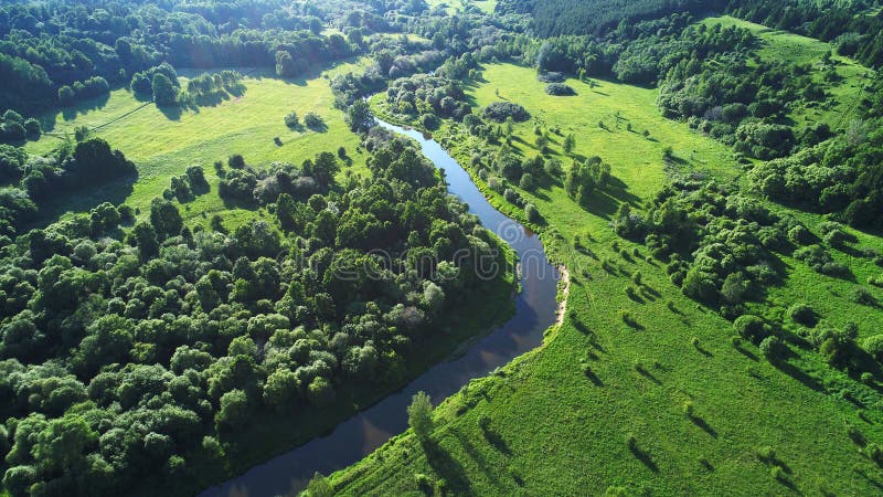 Field and river stock photo. Image of grass, stream - 100780784