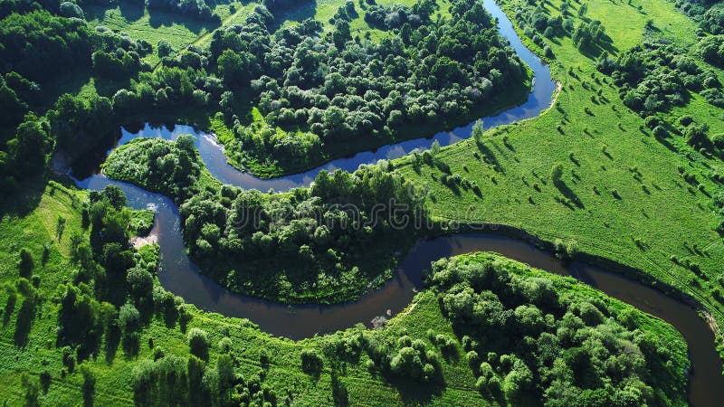 Field and river stock image. Image of grass, hill, river - 108701523