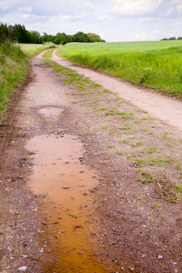 Field road stock photo. Image of road, landscape, grass - 28501116