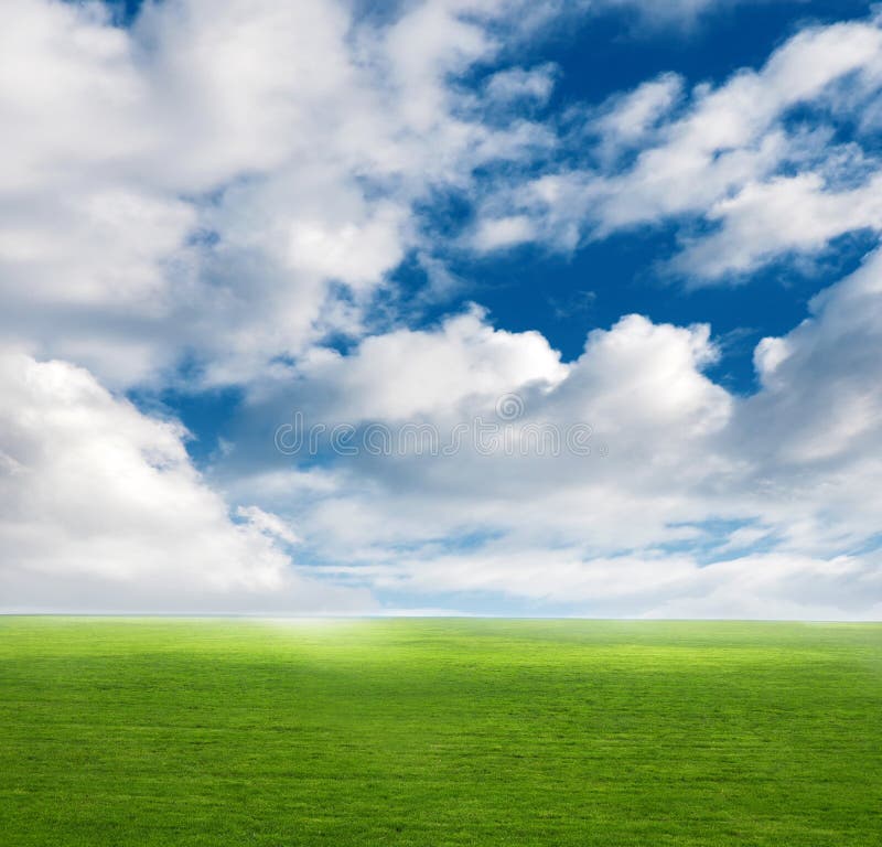 Field and sky stock photo. Image of countryside, field - 44770878