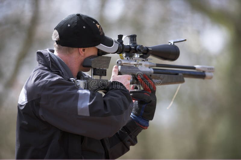 Field Target Shooter stock image. Image of sport, kill - 888197