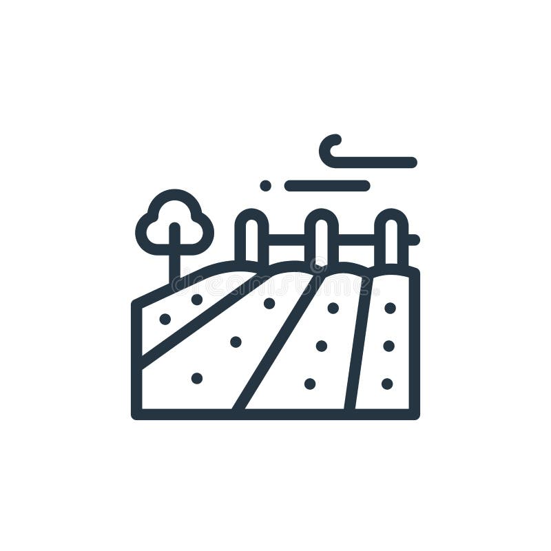 Field Icon. Filled Field Icon for Website Design and Mobile, App ...