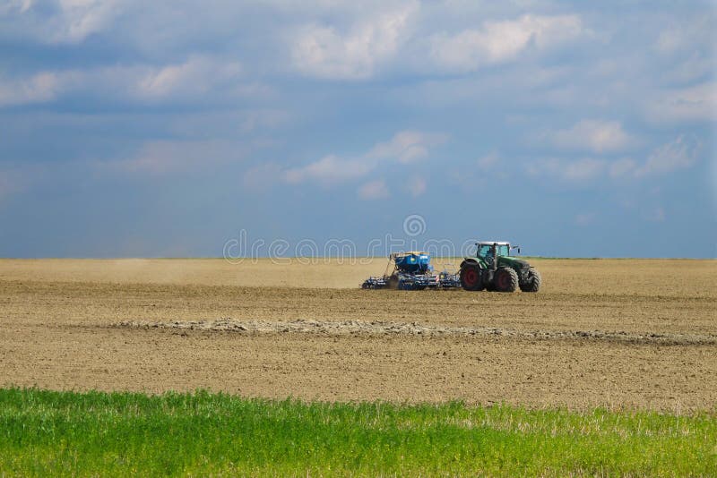 Field work stock image. Image of outdoor, driving, meadow - 21872013
