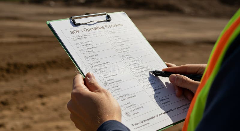 Field Worker SOP Checklist Task Completion and Accountability Ensuring ...