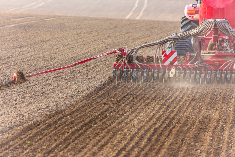 Field works stock image. Image of pattern, machinery - 51721527