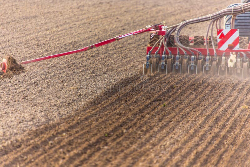 Field works stock image. Image of land, dirt, meadow - 51721711