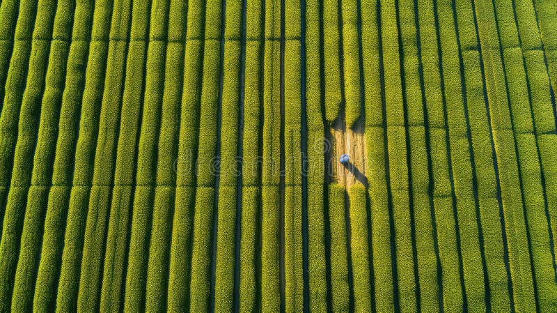 Fields Farmer Planting Crop Stock Photo - Image of agriculture ...