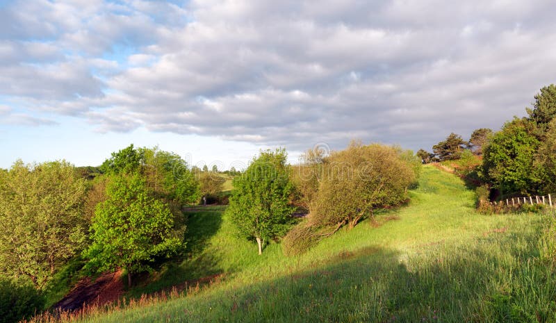Basque Country in Spring Season Stock Image - Image of landscape ...