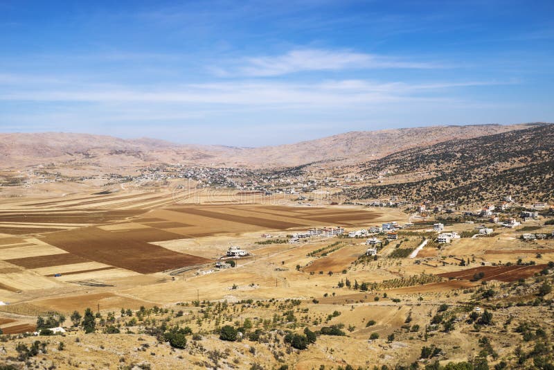 Beqaa Valley, Lebanon stock photo. Image of lebanon, nature - 17136810