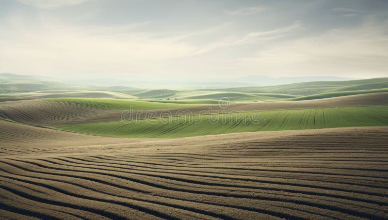 The Fields Row in Front of a Sunset Stock Photo - Image of foliage ... The Fields Row in Front of a Sunset Stock Photo - Image of foliage ...