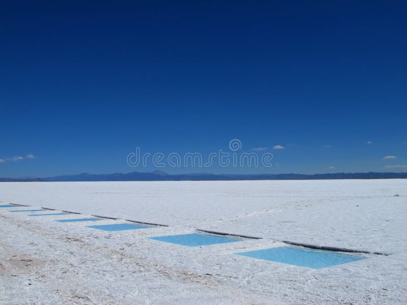 Bonneville Salt Flats, Utah Stock Photo - Image of panoramic, white ...