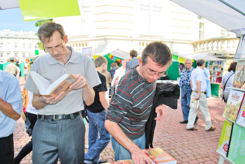 Fiera Di Libro Internazionale Di Lviv Immagine Stock Editoriale ...