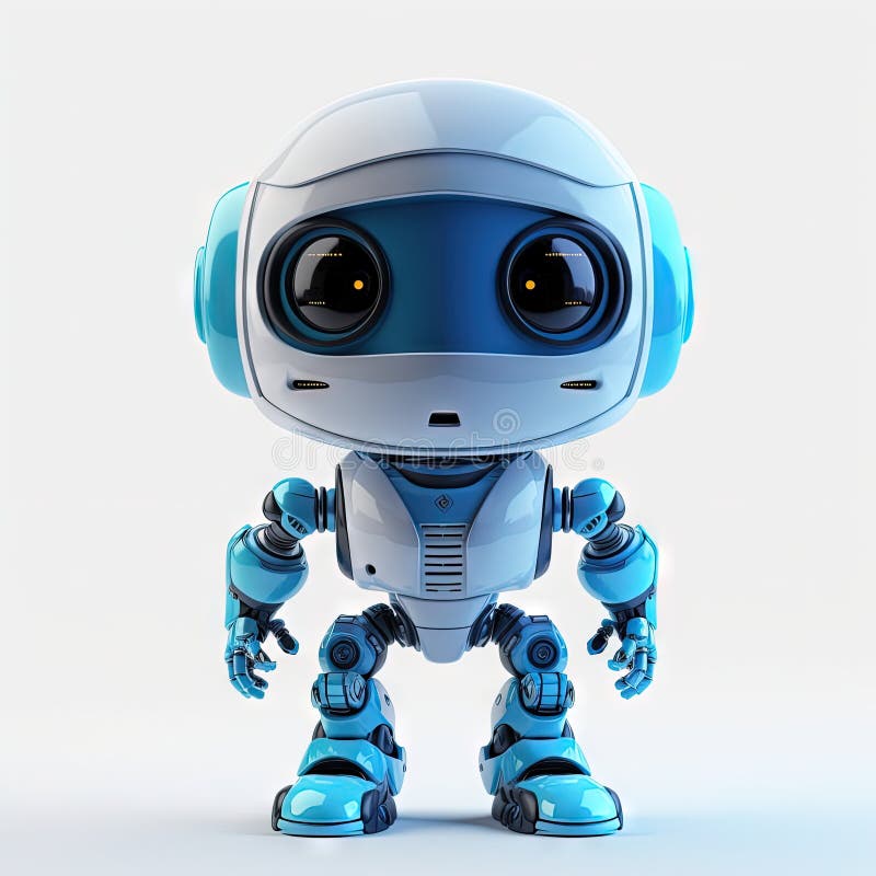 Fierce and Adorable Robot in Full Growth: Perfect for Metaverse Gaming ...