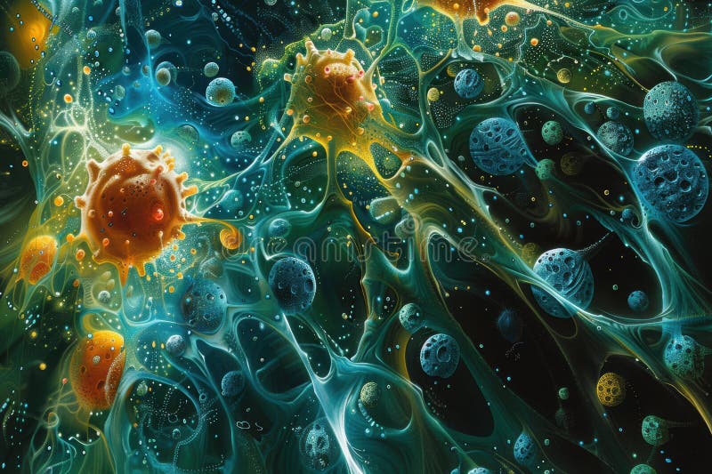 A Fierce Battle, Active Transport Vs Facilitated Diffusion. High Detail ...