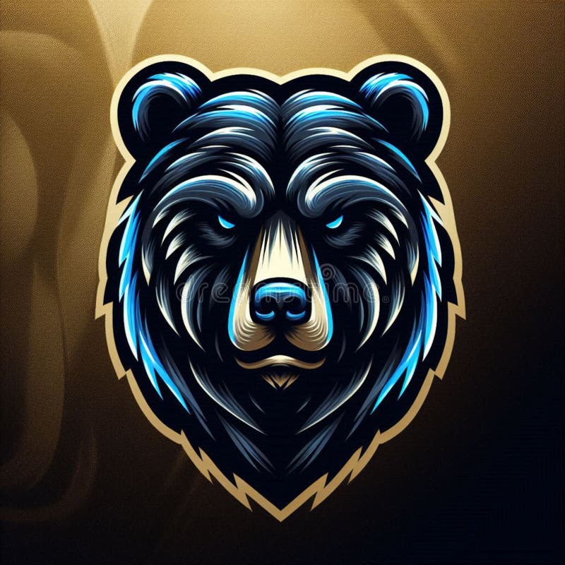 Fierce Bear Logo, Strength and Intensity Unleashed Stock Illustration ...