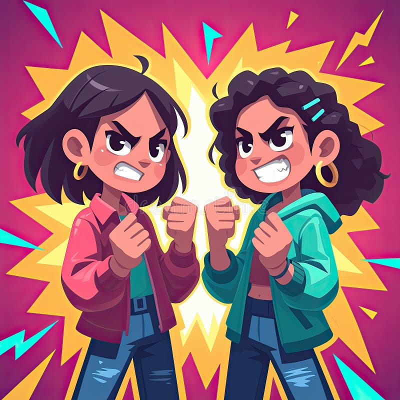 Fierce Chibi Characters Stock Illustrations – 7 Fierce Chibi Characters ...